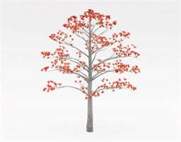 Enscape树景观植物SketchUp模型库草图大师SU模型VOL.081 _ 草图联盟网